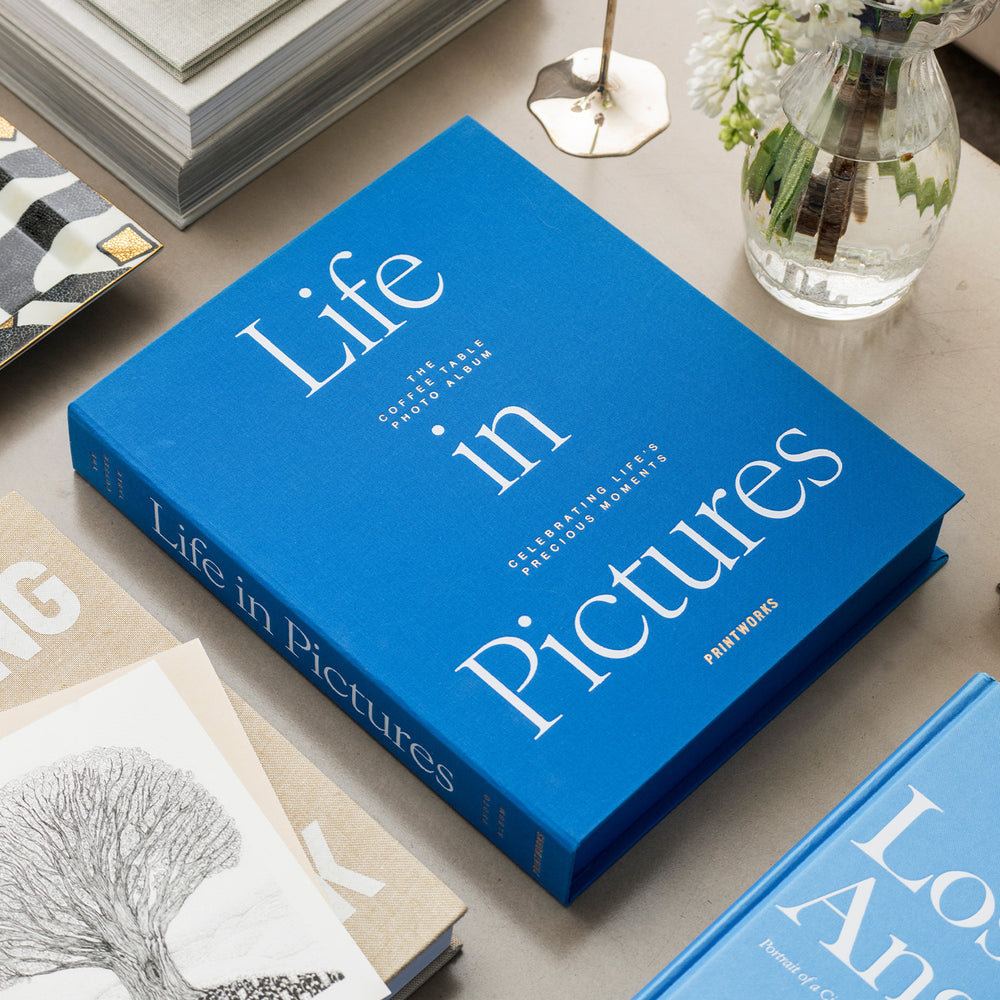 PRINTWORKS | Photo Album, Happily Ever After, Beige