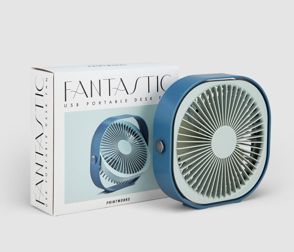 Portable Fan, Fantastic, Petroleum – Printworks